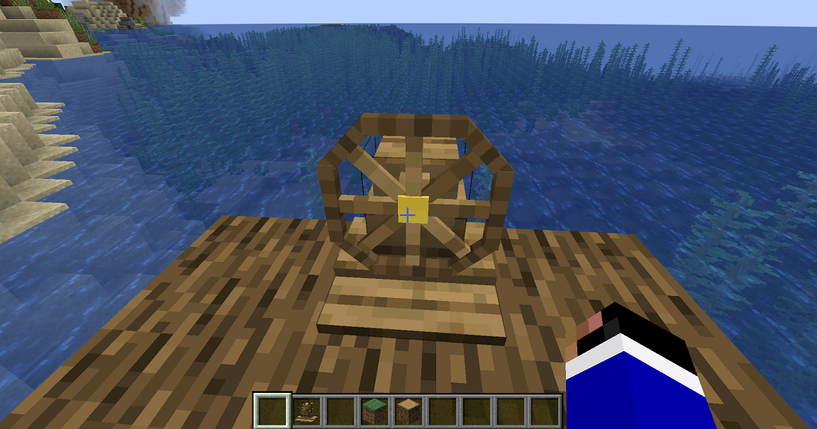 Eureka! Ships! for Valkyrien Skiesの紹介&使い方解説【 自分で建築した船を動かせるMODの紹介① ...