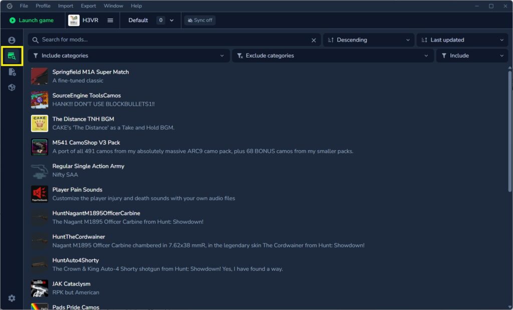 【H3VR】次世代MOD管理ツール「GaleModManager」の導入方法＆使い方まとめ（Thunderstore用）【H3VR MOD導入方法Ver2】 | 日刊まっちゃん
