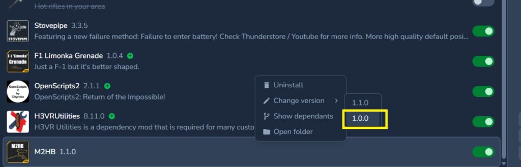 【H3VR】次世代MOD管理ツール「GaleModManager」の導入方法＆使い方まとめ（Thunderstore用）【H3VR MOD導入方法Ver2】 | 日刊まっちゃん
