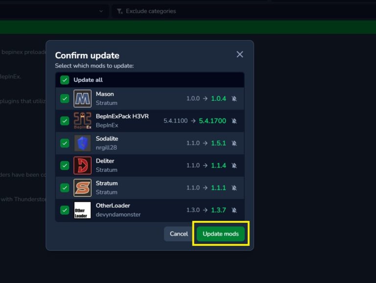 【H3VR】次世代MOD管理ツール「GaleModManager」の導入方法＆使い方まとめ（Thunderstore用）【H3VR MOD導入方法Ver2】 | 日刊まっちゃん